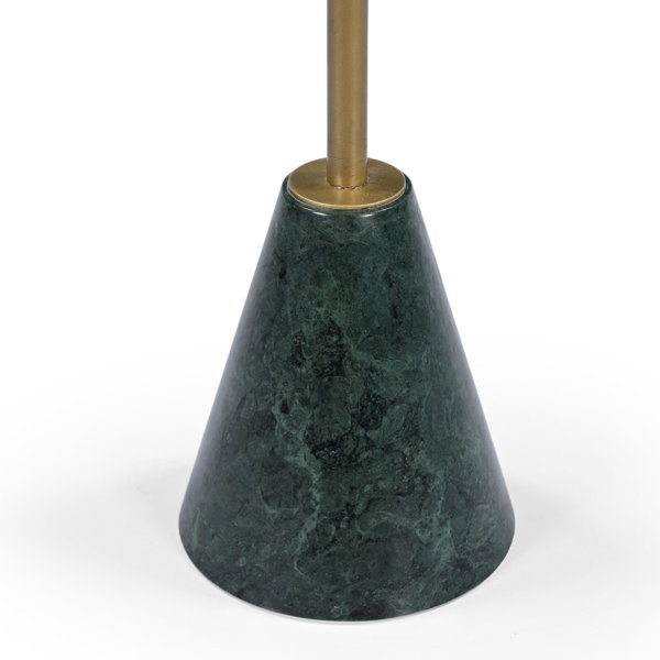 Mercer41 Eurasian green marble end table | Wayfair